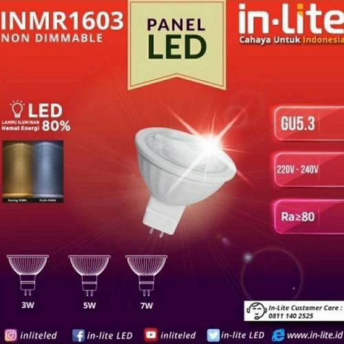 Jual Lampu MR16 LED IN-lite Inlite INMR1603 5W MR 16 5 W 5 Watt 5Watt ...