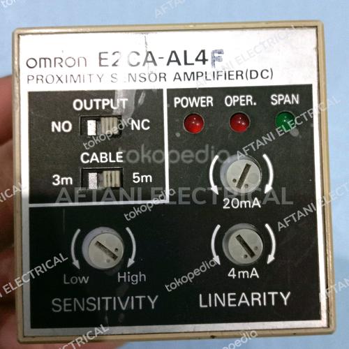 Jual PROXIMITY SENSOR AMPLIFIER OMRON E2CA-AL4F 12-24VDC ORIGINAL JAPAN - Jakarta Pusat - AFTA ...