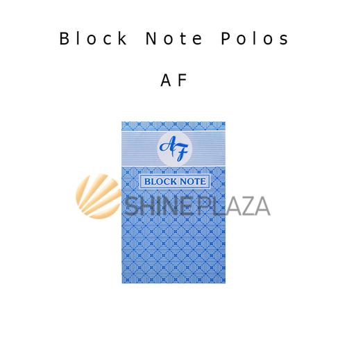 Jual Block Note Polos AF Besar - Writing Pad Polos AF Besar - Kota ...