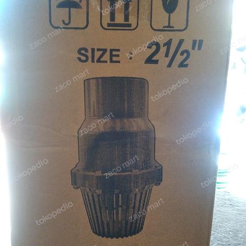 Jual foot valve 2 1/2 inch pvc - Jakarta Pusat - zaco mart | Tokopedia