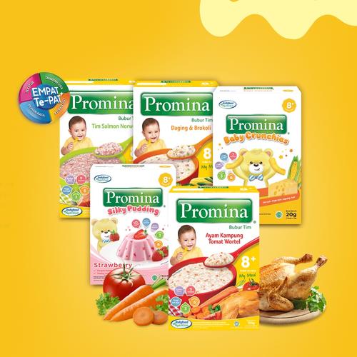 Jual Promina Cemilan/Pasta/Mie/Bubur/Bubur Tim/Nasi Tim/Biskuit/Pudding ...