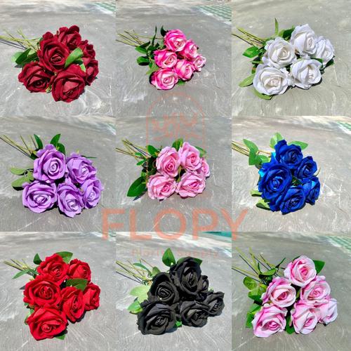 Jual 1 Tangkai Mawar Beludru / Rose Premium 1 tangkai / Bunga mawar ...