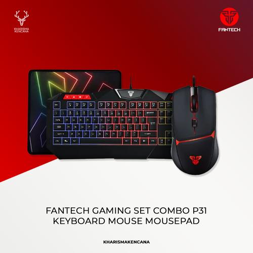 Jual FANTECH GAMING SET COMBO P31 KEYBOARD MOUSE MOUSEPAD - Kota Malang ...