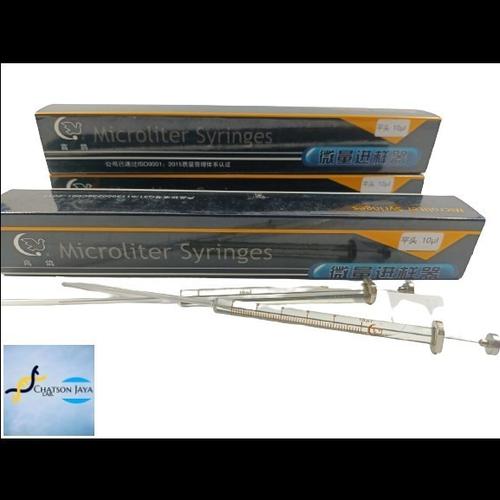 Jual Microliter Syringe Injector Glass ( 1000 ul ) Mikroliter 1 ml ...