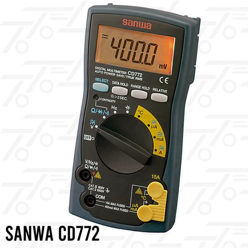 Jual Sanwa CD772 Digital Multimeter / Digital Multitester Sanwa CD-772 ...