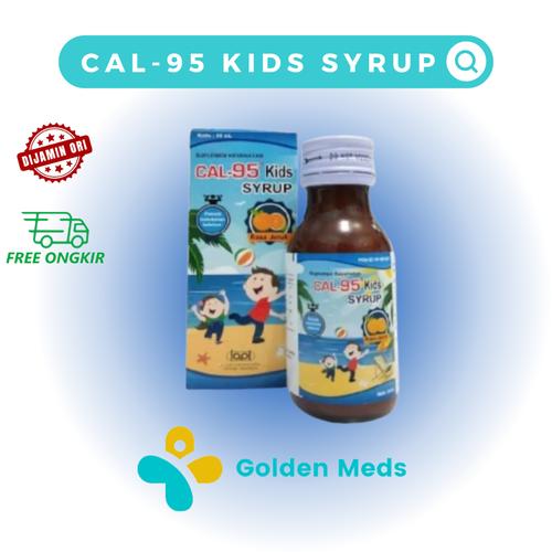 Jual Cal-95 Kids Syrup | Sirup Cal95 | Suplemen Kalsium | Vitamin ...