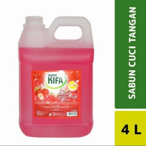 Jual SUPER KIFA HAND SOAP / SABUN CUCI TANGAN JERIGEN 4 LITER ...