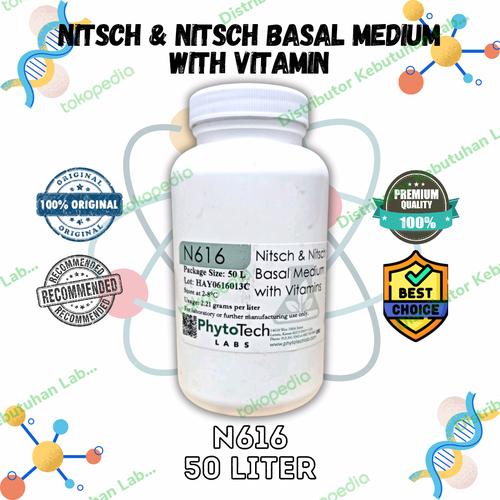 Jual Nitsch & Nitsch Basal Medium with Vitamins, 50 Liter - Kab. Bogor ...