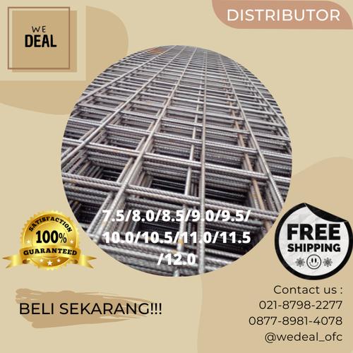 Jual BESI WIREMESH M10 M11 M12 WIRE MESH M 10 11 12 MM SERTIFIKAT FULL ...