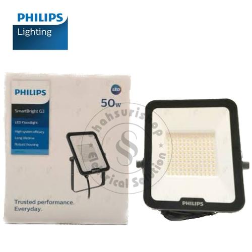 Jual FLOOD LIGHT PHILIPS LED BVP151 BVP 151 50W 50 WATT 50W LAMPU SOROT - NATURAL WHITE ...
