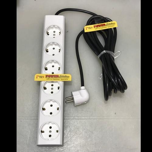 Jual Kabel listrik extension tambahan kabel 3M 3x2.5mm 6 Lubang Broco ...