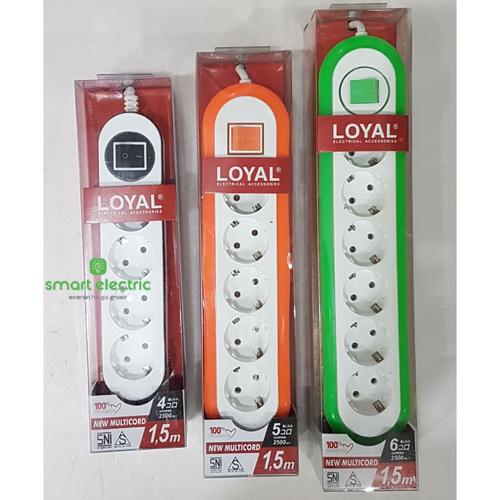 Jual Loyal Stop Kontak + Kabel + Saklar Terminal Colokan Multicord ...