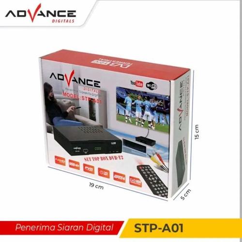 Jual Set Top box (STB) STB / receiver tv digital Advance TVBOX - Kota ...