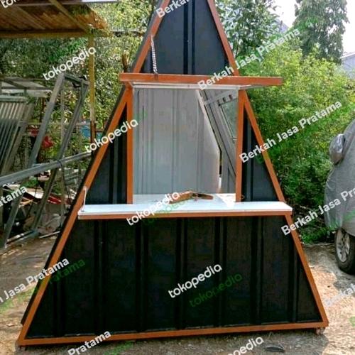 Jual Booth container segitiga unik - Kota Bekasi - Berkah Jasa Pratama ...