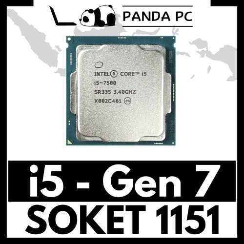Jual Processor Core i5 Gen 7 Kaby Lake 7400 7500 7600 7500T LGA 1151 ...