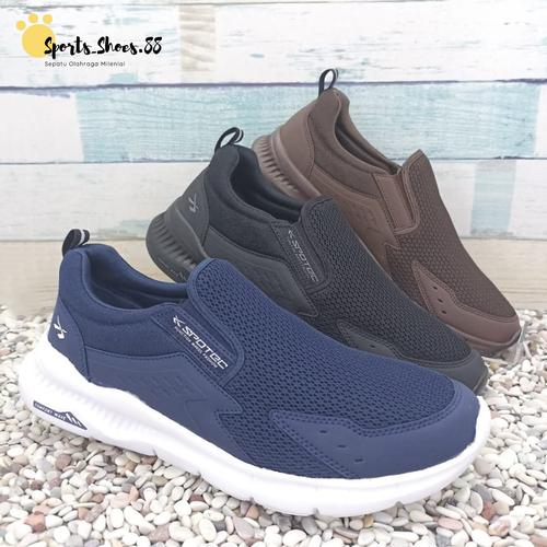 Jual SPOTEC Sepatu Walking Type ALPINE - HITAM/HITAM, 43 - Kab ...
