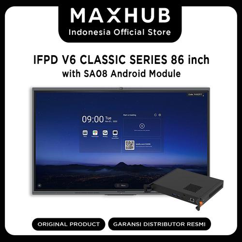 Jual MAXHUB IFPD V6 Classic Series 86 inch with Android Module ...