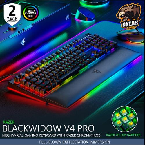 Jual Razer Blackwidow V4 Pro RGB Mechanical Gaming Keyboard - Jakarta ...