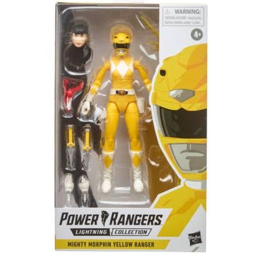 Jual Hasbro Lightning MMPR Yellow Mighty Morphin Power Rangers Kuning ...