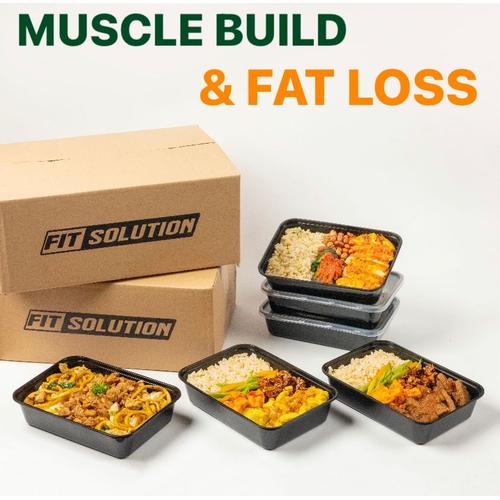 Jual MUSCLE BUILD 14 meals Prep Meal Healthy Catering, Low FAT, Hi ...