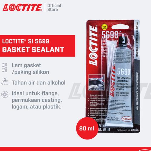 Jual LOCTITE SI 5699 Gasket Sealant Lem Paking/Gasket 80 ml - Kota ...