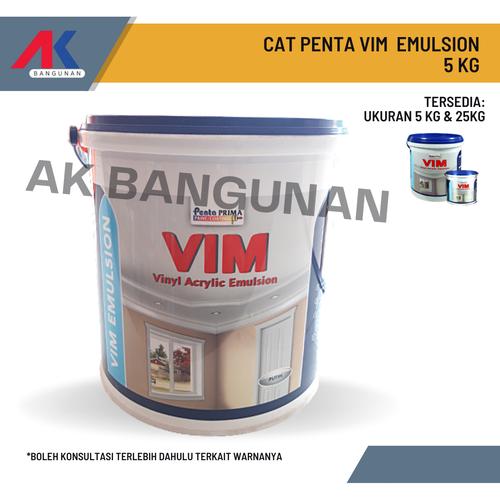 Jual CAT DINDING / TEMBOK PENTA PRIMA VIM EMULSION 5 KG - Kota ...