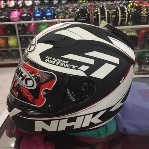 Jual Helm NHK GP 1000 Instinct Black White Doff GP 1000 Doff - Kota ...