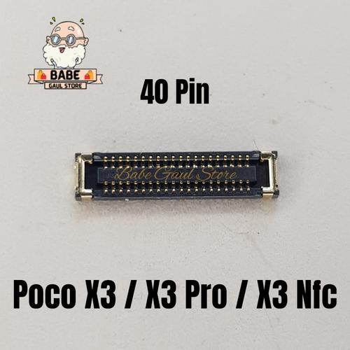 Jual KONEKTOR LCD POCO X3 X3 PRO X3 NFC CONNECTOR SOCKET ORIGINAL ...