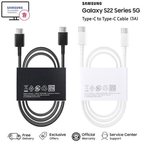 Jual Samsung Data Cable USB Cable C to C for Samsung Galaxy S22 Ultra ...