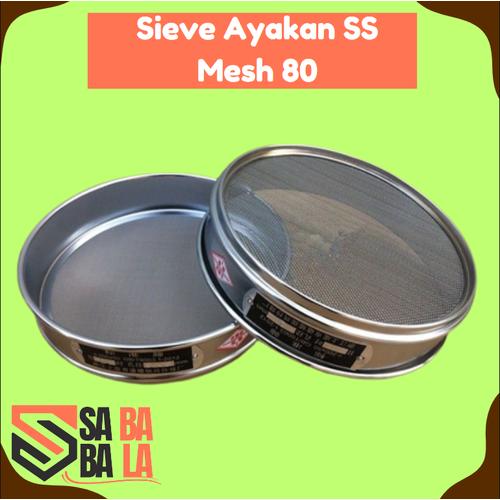 Jual Sieve ayakan stainless mesh 80 ( Saringan Uji Laboratorium ...