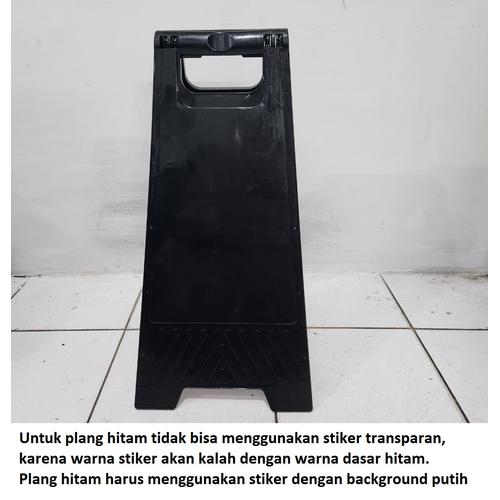 Jual Plang warna rambu stiker DILARANG PARKIR Rumah Ruko Rukan Lantai ...