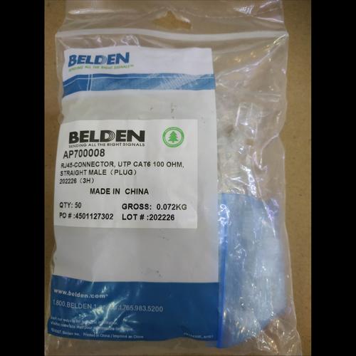 Jual belden rj45 connector cat.6 (konektor rj 45 cat 6 : AP700008 ...