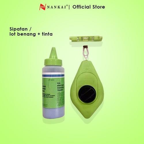Jual NANKAI Chalk Line 30 M sipat sipatan tinta Marking Benang Kapur ...