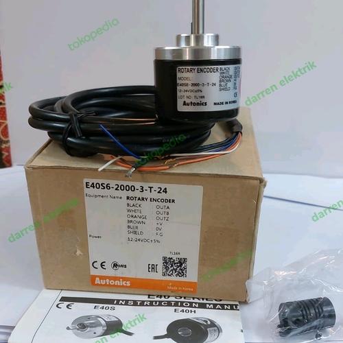Jual rotary encoder autonic E40S6-2000-3-T-24 - Jakarta Barat - darren ...