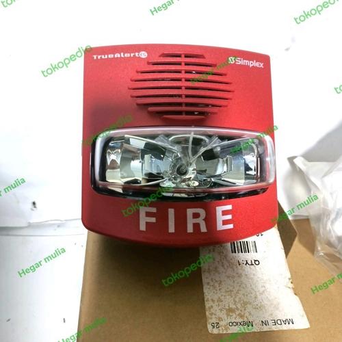 Jual Simplex 49MTV-WRF Horn Strobe Fire Alarm Addressable SIMPLEX ...