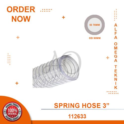 Jual SELANG INDUSTRI SPIRAL KAWAT BENING 3 INCH SPRING HOSE PVC 3 ...