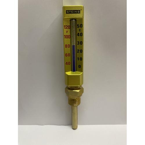 Jual Thermometer pipa water chiller, model sika type lurus 0-50C ...