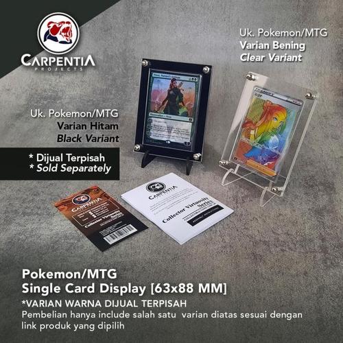 Jual New Pokemon/Mtg Acrylic Display Frame - Standing Kartu Akrilik ...