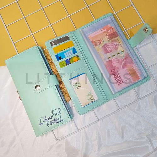 Jual Dompet Keuangan Bulanan Wallet Organizer Kancing - Tosca - Kota ...