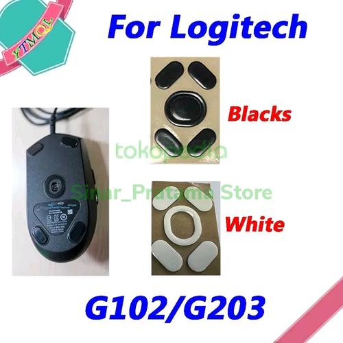Jual Mouse Feet Logitech G102 G203 G pro Prodigy Lightsync Rubber Alas ...