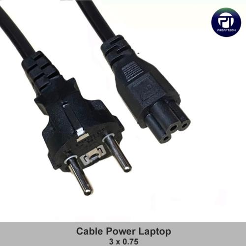 Jual Kabel Power Laptop 1,5 Meter PROFFTECH Power Adaptor 3 / Tiga ...