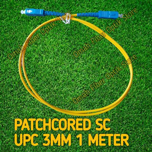 Jual PATCHCORE 1 METER SC UPC 3MM KABEL PATCHCORD PIGTAIL - Kab ...