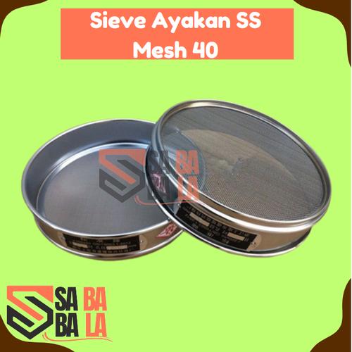 Jual Sieve Ayakan stainless mesh 40 ( Saringan Uji Laboratorium ...