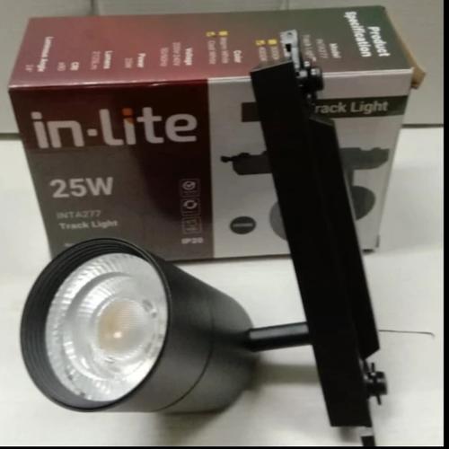 Jual LAMPU LED TRACK LIGHT INTA 277 25WATT INLITE - Hitam, kuning 3000k ...
