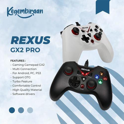 Jual Rexus Gladius GX2 Pro Gaming Gamepad / Joystick / Stick - Putih ...