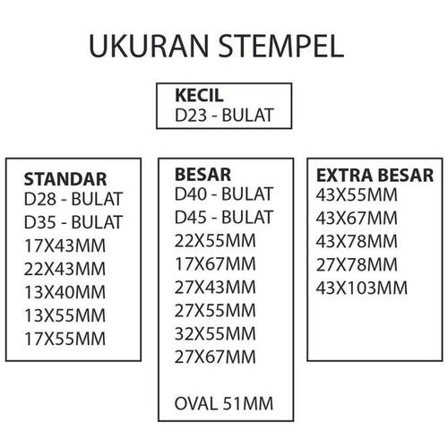 Jual New Cetak Stempel Flash| Stample Flash 3 Warna - Satu Warna, KECIL ...