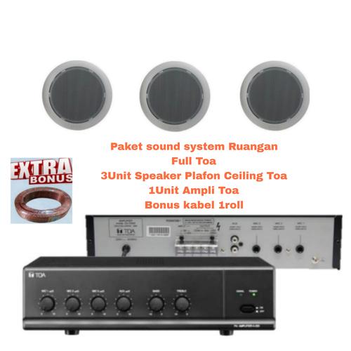 Jual Paket sound system Toa Ruangan speaker plafon Toa indoor - Jakarta ...