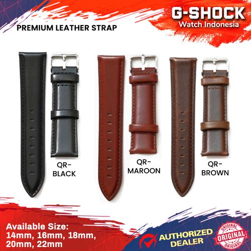 Jual Strap Jam Tangan / Tali Jam Kulit / Quick Release Strap 14 18 20 ...