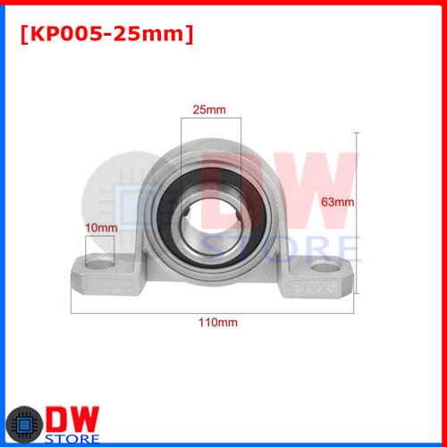 Jual Bracket Bearing Pillow Block KP KP005 KP006 KP007 P005 P006 P007 ...