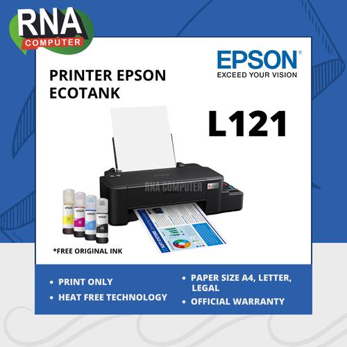 Jual PRINTER EPSON L121 TINTA ORIGINAL GARANSI RESMI - Kota Surabaya ...